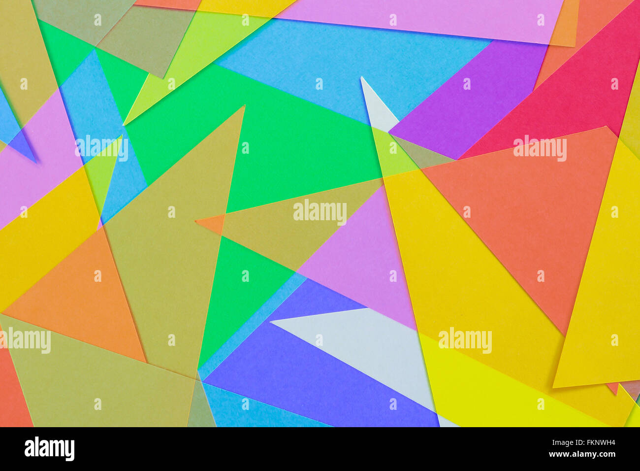 Cut Colored Paper 3 Stock Photo - Alamy