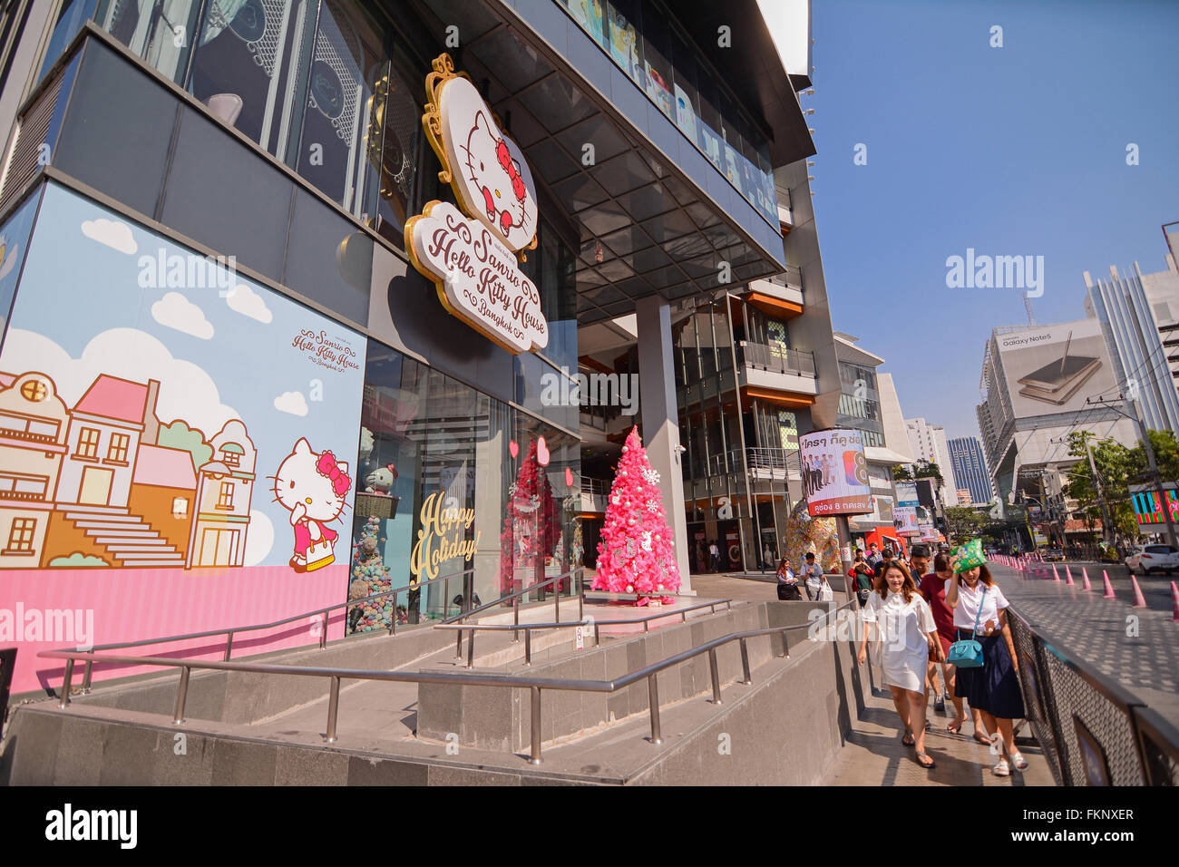 Bangkok hello kitty house hi-res stock photography and images - Alamy