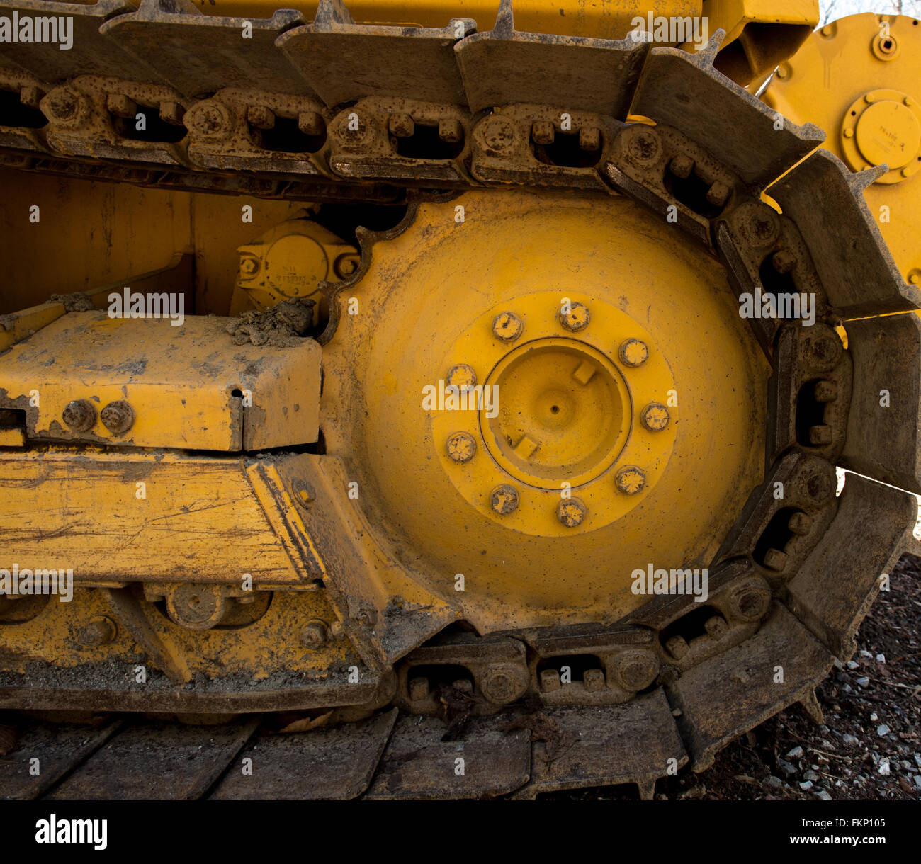 Bull dozer tread hi-res stock photography and images - Alamy