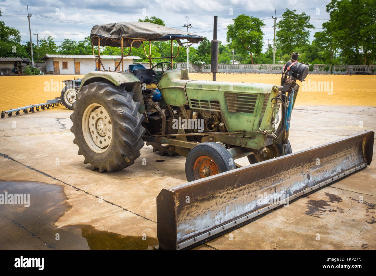 tractor for agriculture Stock Photo - Alamy