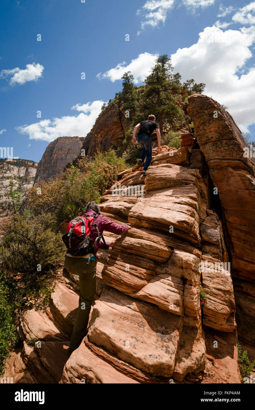 One of the more dangerous and scary hikes in the National Park system ...