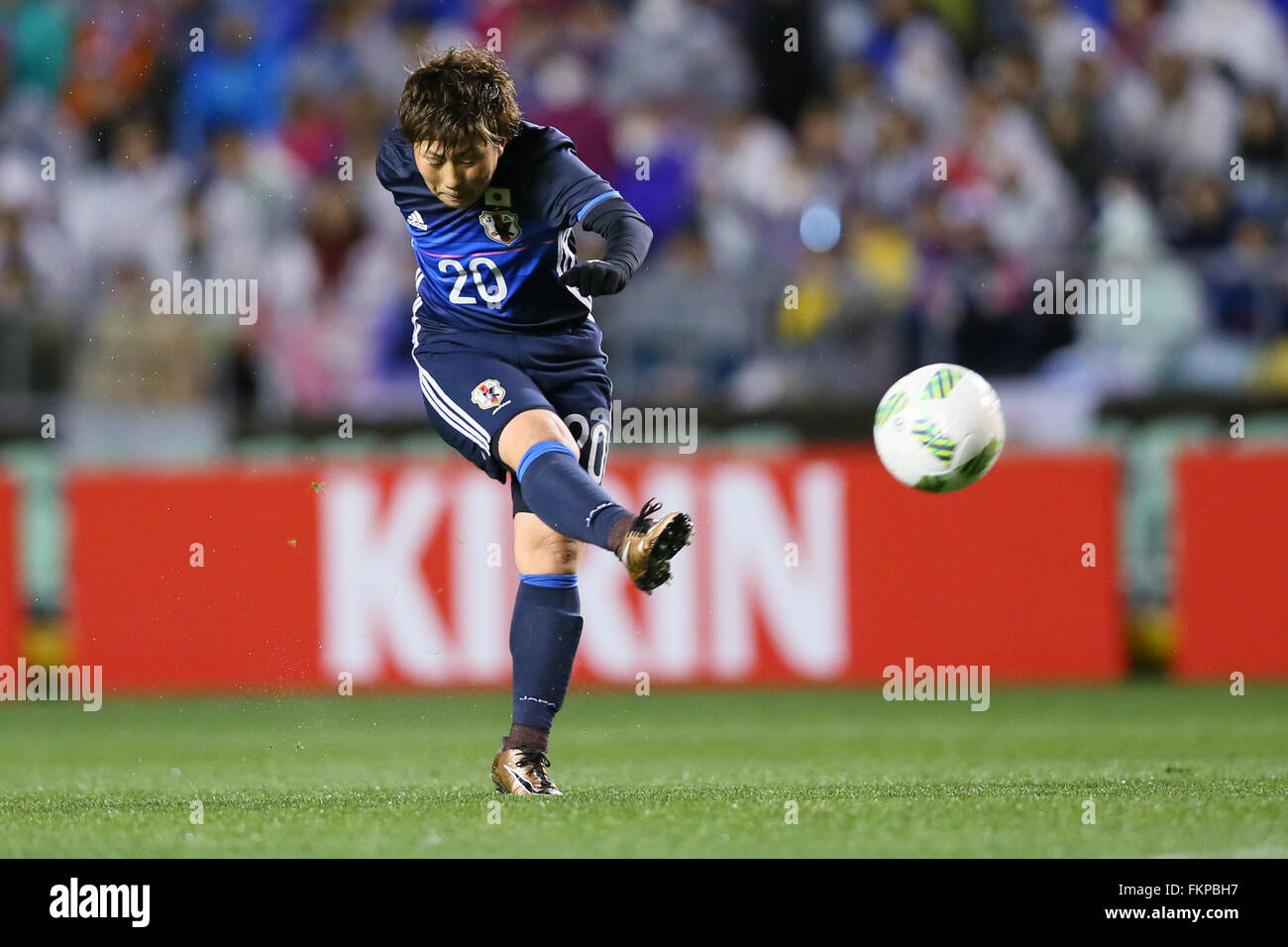 Kincho Stadium, Osaka, Japan. 9th Mar, 2016. Kumi Yokoyama (JPN), MARCH ...