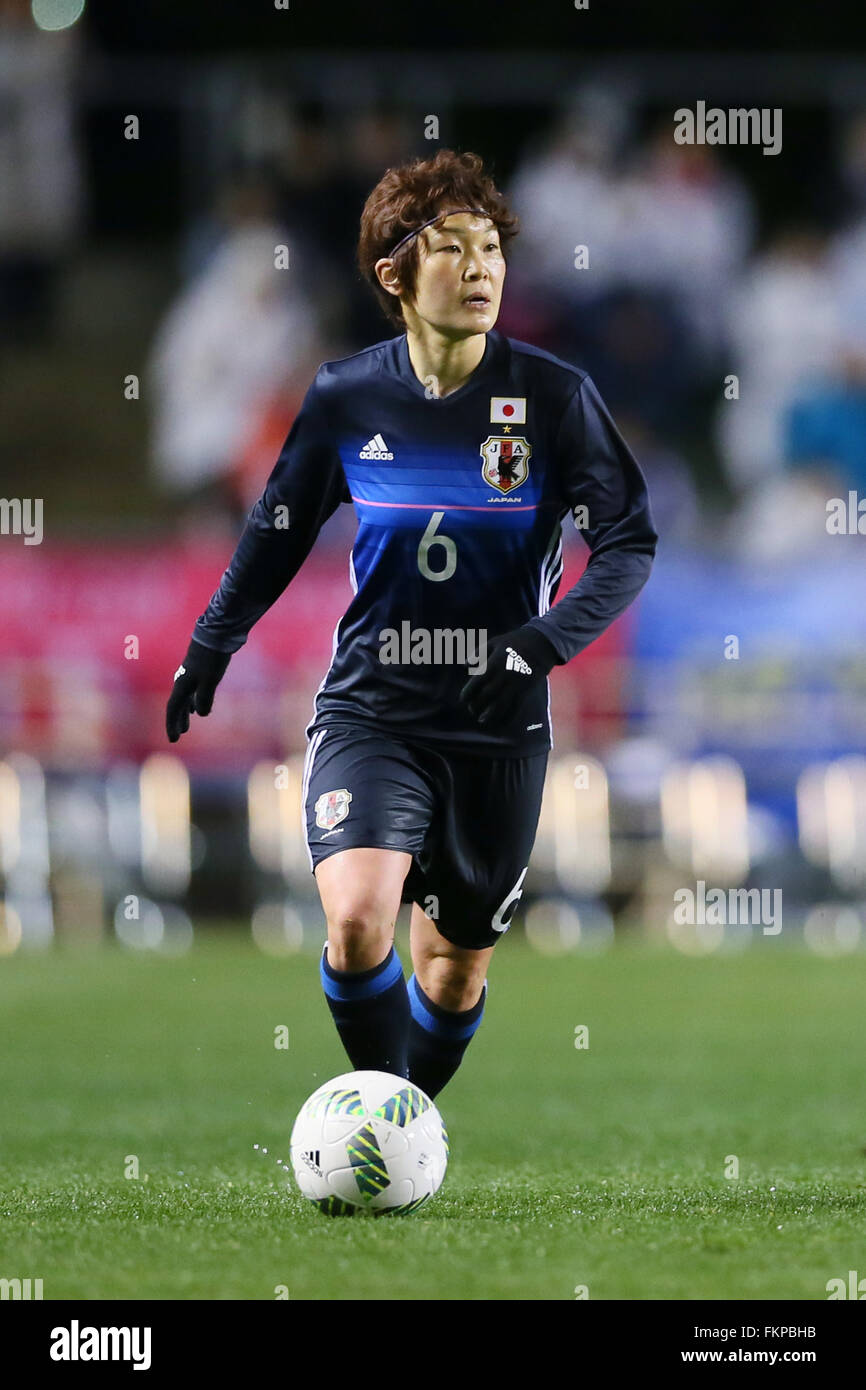 Kincho Stadium, Osaka, Japan. 9th Mar, 2016. Mizuho Sakaguchi (JPN ...