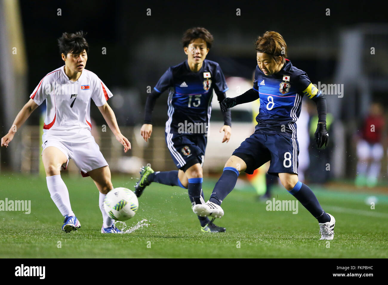 Kincho Stadium, Osaka, Japan. 9th Mar, 2016. Aya Miyama (JPN), MARCH 9 ...