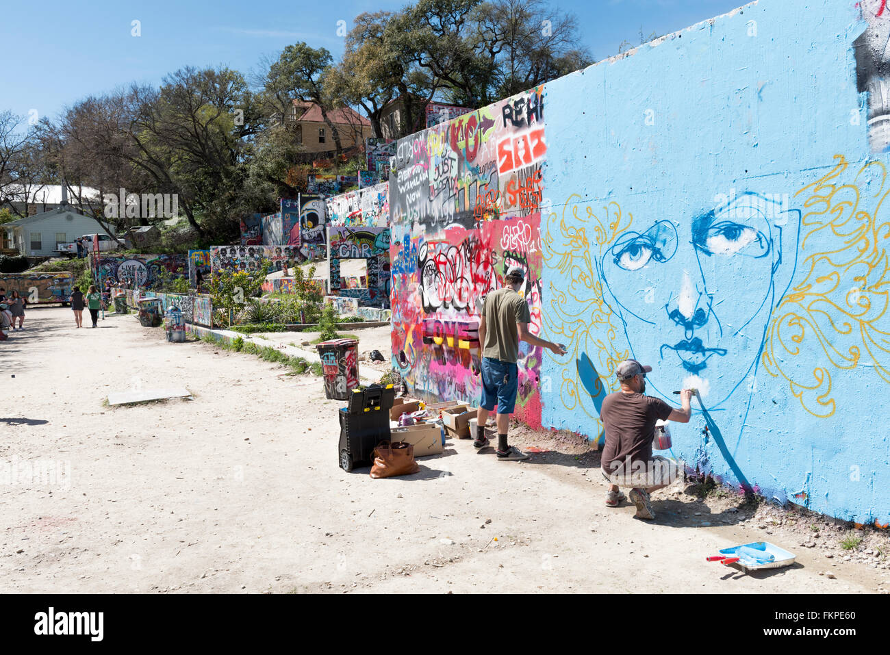 Austin Gallery Graffiti High Resolution Stock Photography and Images ...
