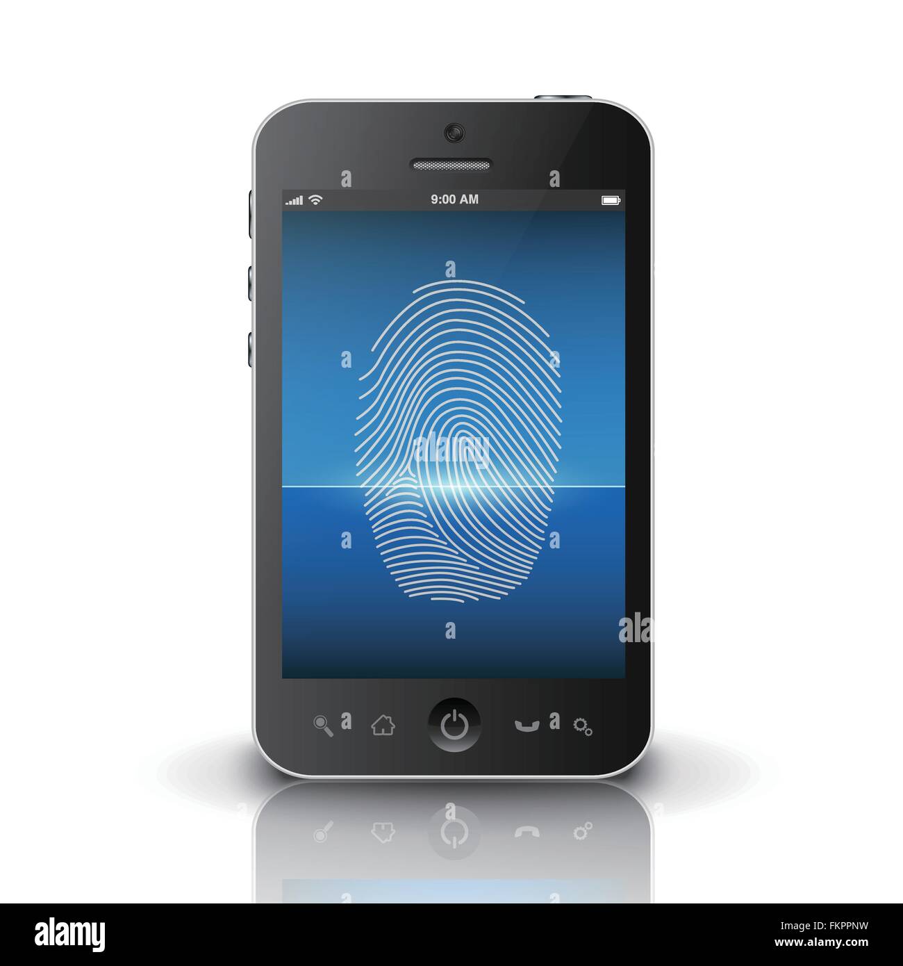 Fingerprint identification hi-res stock photography and images - Alamy