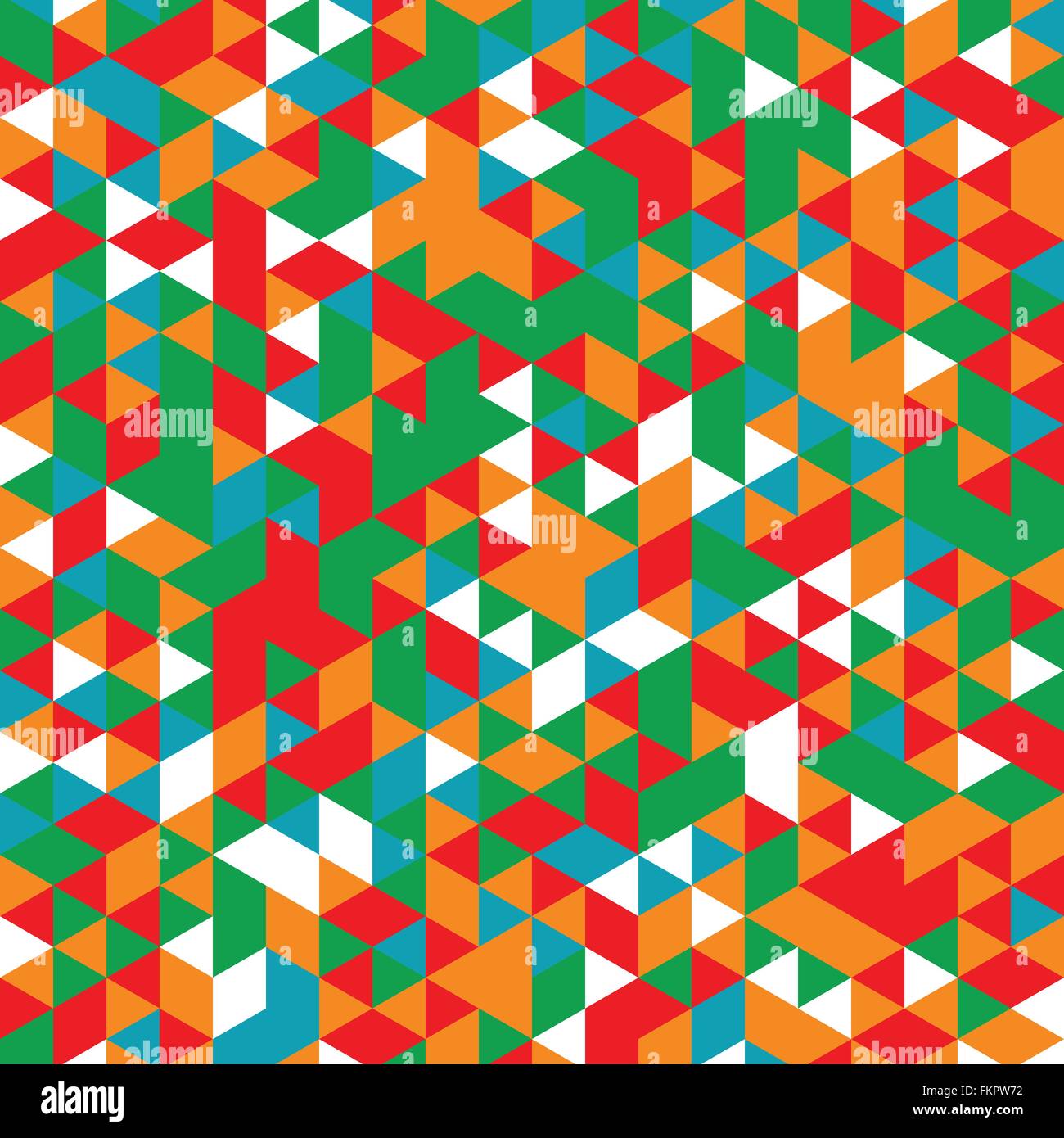 Vector background of different color triangles Stock Vector Image & Art ...