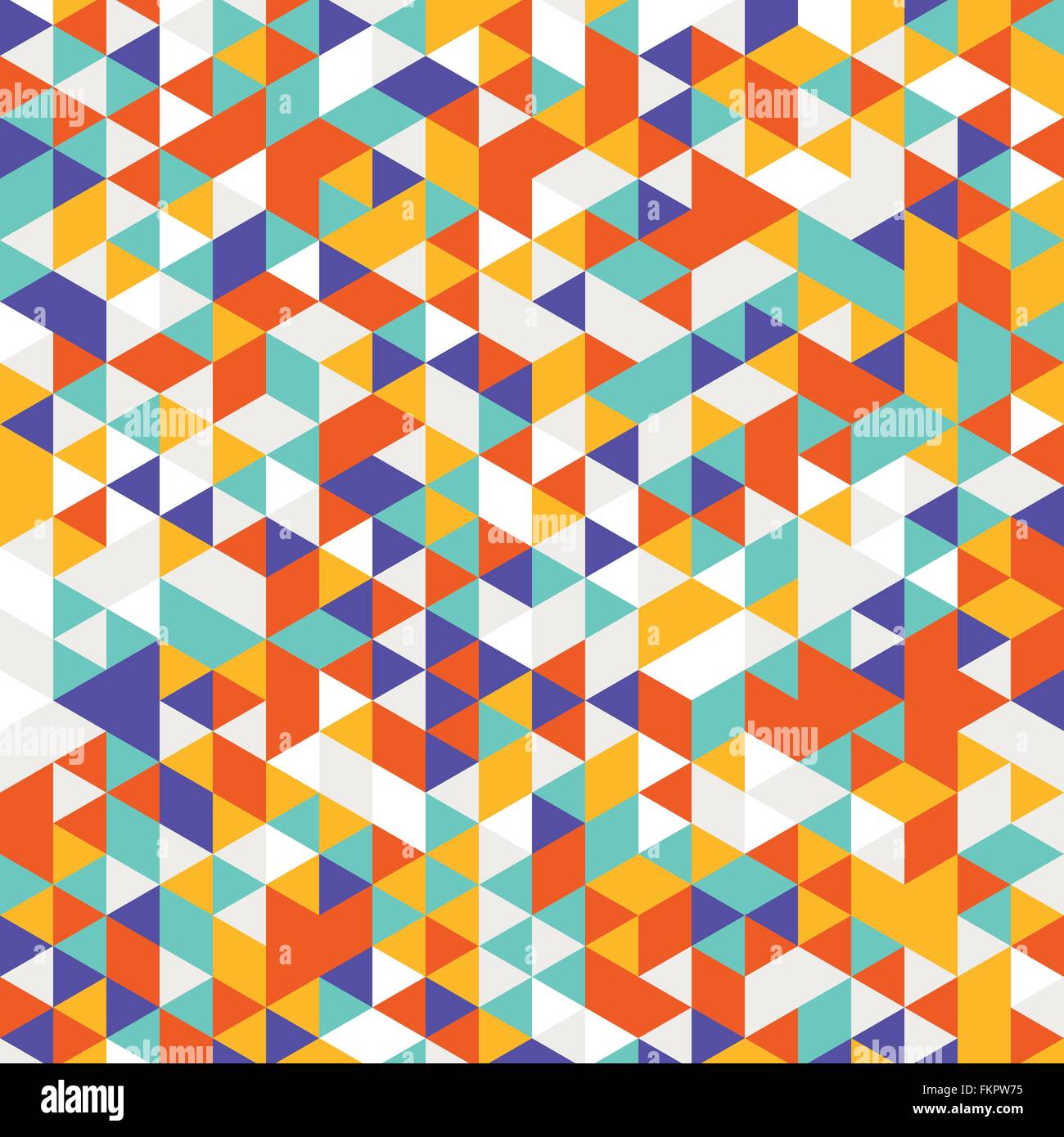 Vector background of different color triangles Stock Vector Image & Art ...