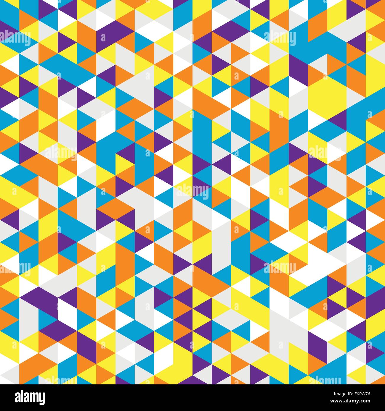 Vector background of different color triangles Stock Vector Image & Art ...