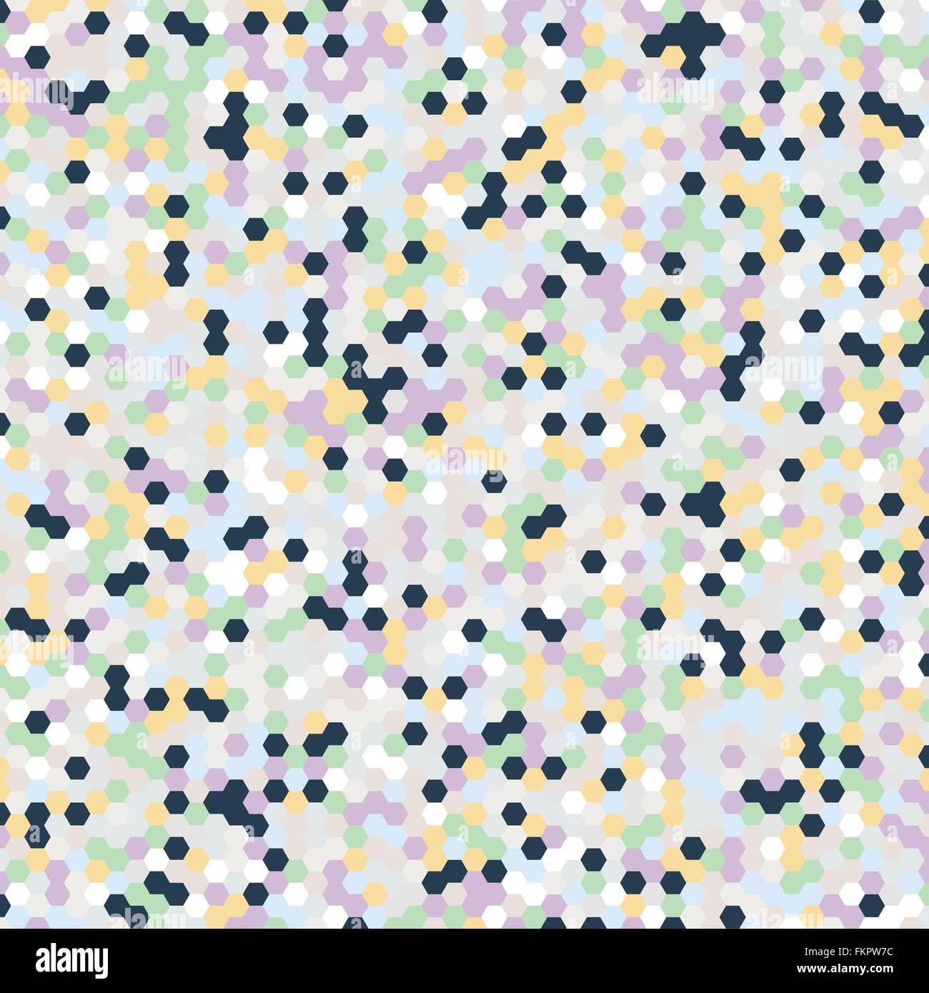 Vector background of different color hexagons Stock Vector Image & Art ...