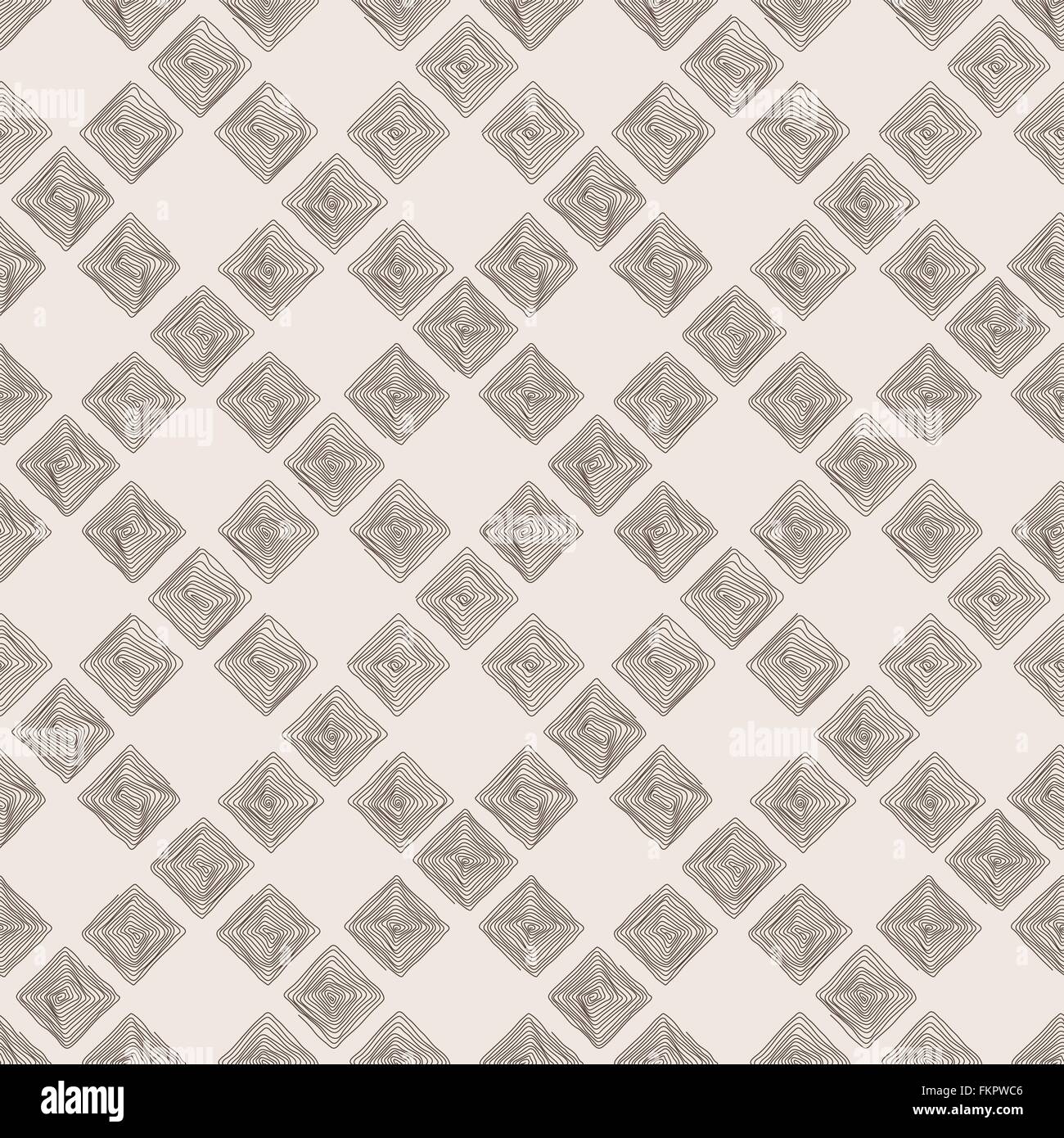 Vector seamless pattern of the curve scrolling lines Stock Vector Image ...