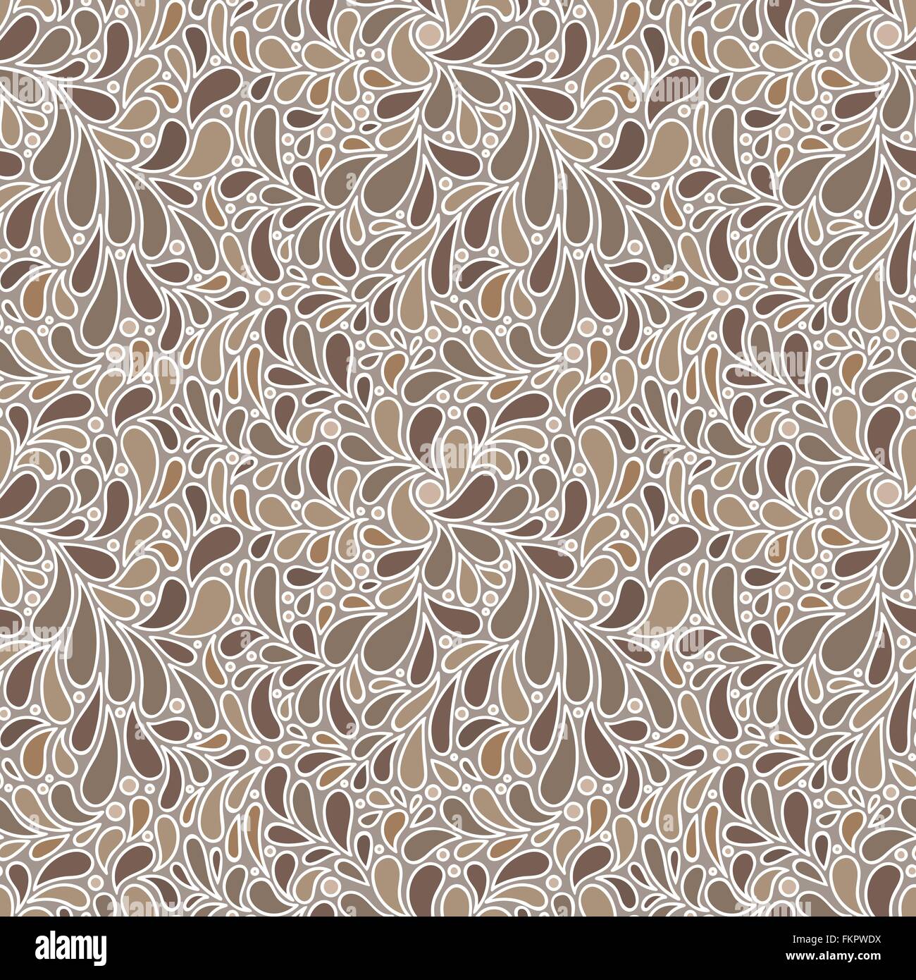 Vector seamless pattern of stylized petals Stock Vector Image & Art - Alamy