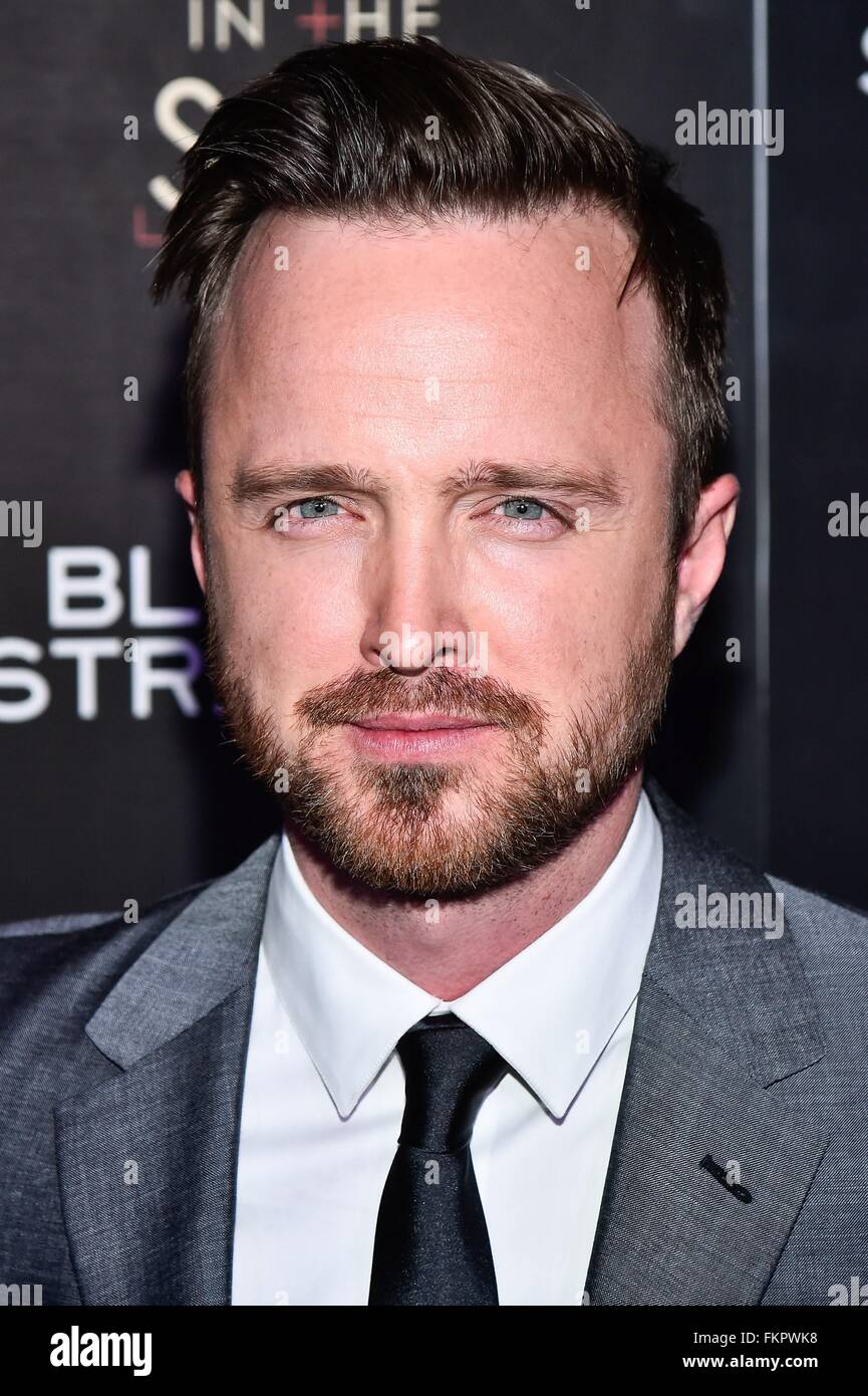 New York, NY, USA. 9th Mar, 2016. Aaron Paul at arrivals for EYE IN THE ...