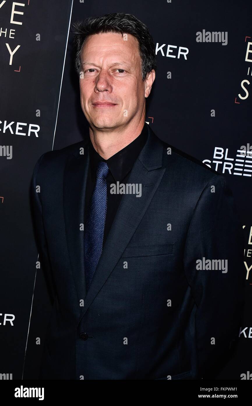 New York, NY, USA. 9th Mar, 2016. Gavin Hood at arrivals for EYE IN THE ...