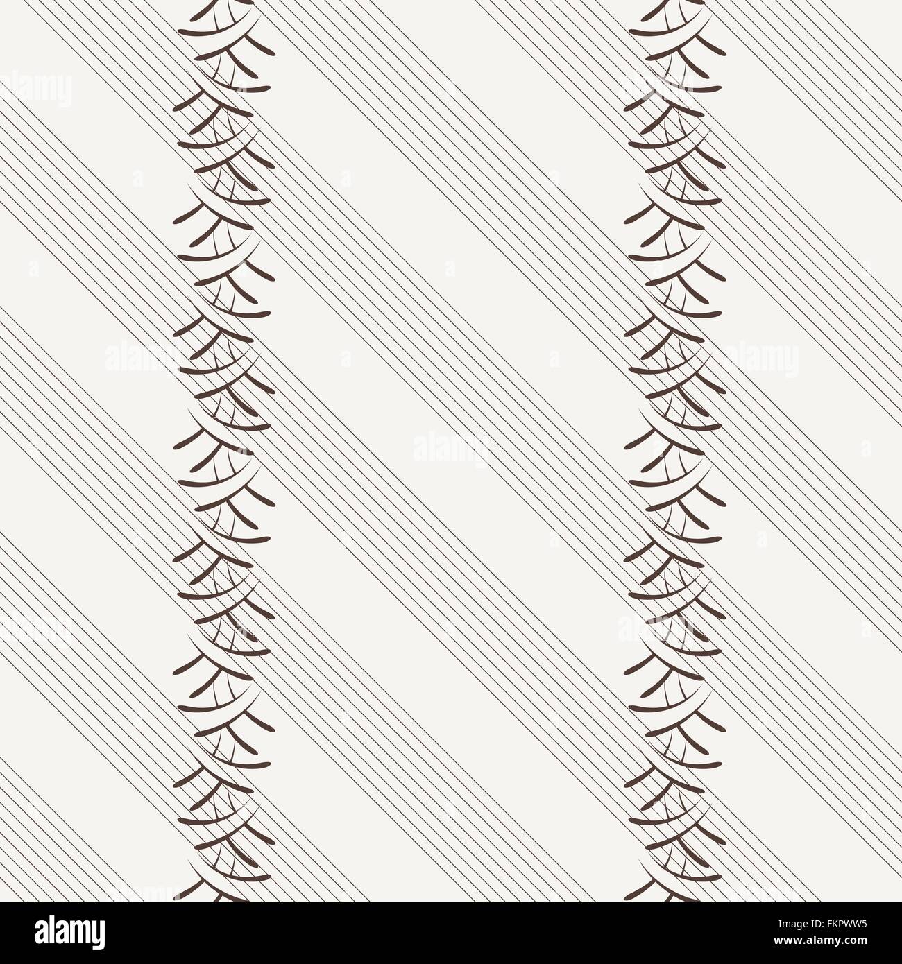 Vector seamless pattern of the elements of curved lines Stock Vector ...