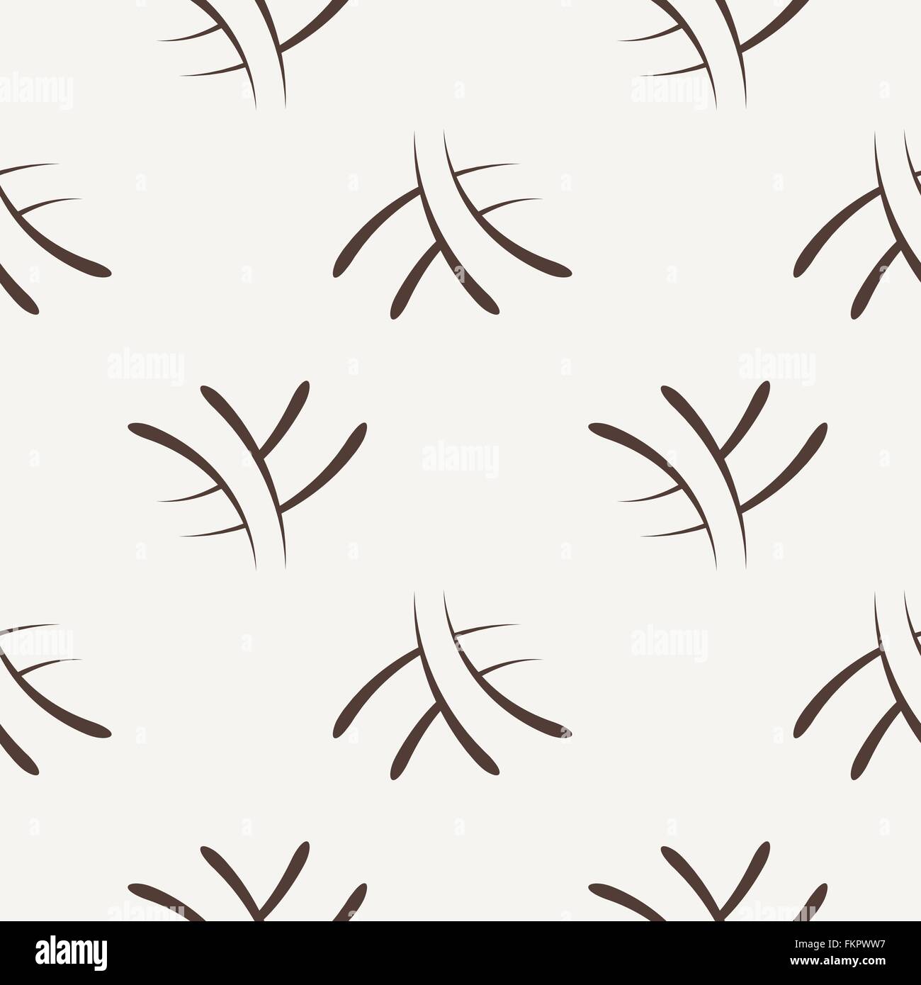 Vector seamless pattern of the elements of curved lines Stock Vector ...