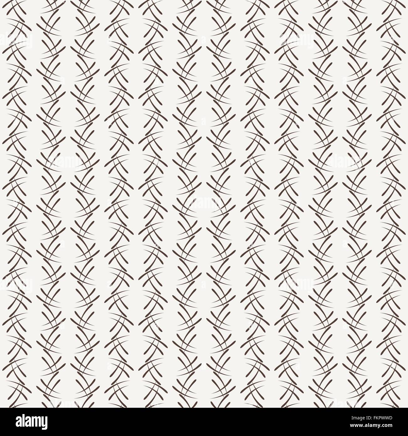 Vector seamless pattern of the elements of curved lines Stock Vector ...