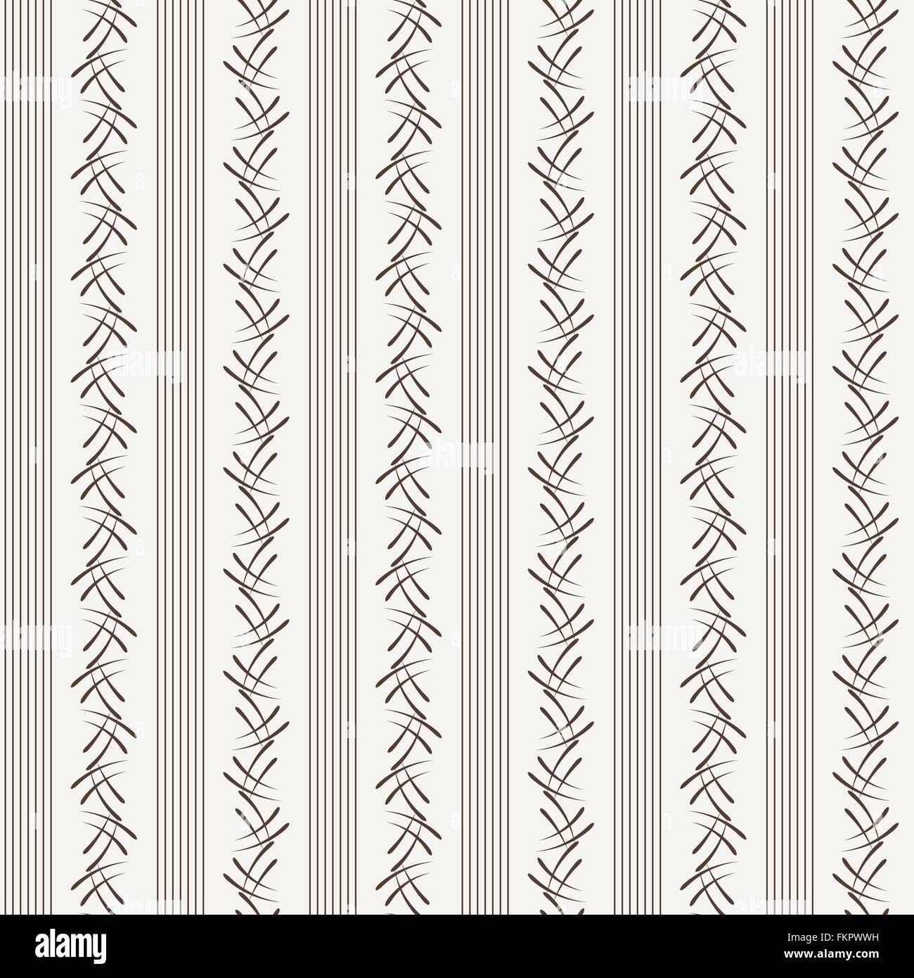 Vector seamless pattern of the elements of curved lines Stock Vector ...