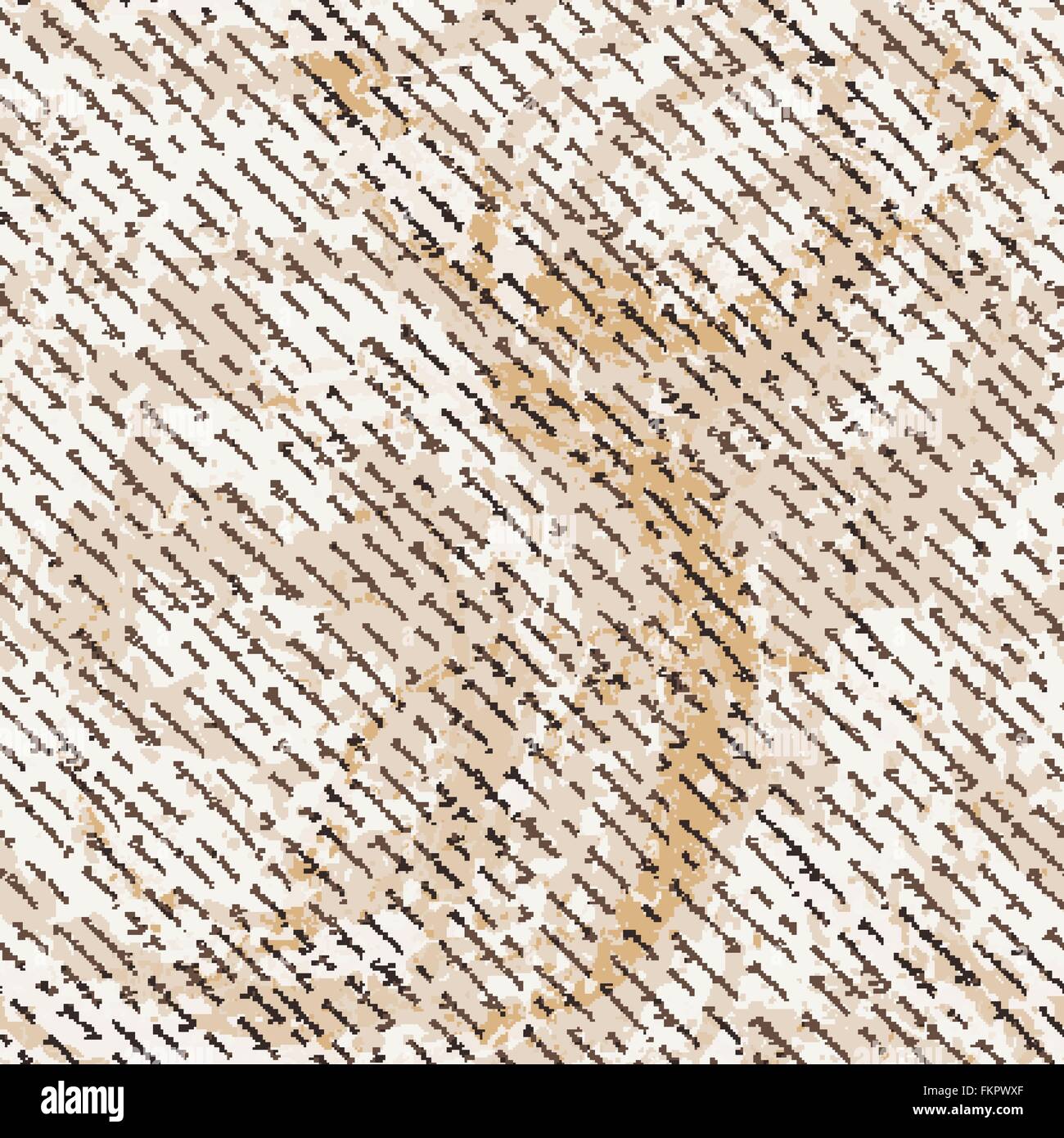 Vector seamless pattern with a hand-written Latin text on the old dirty ...