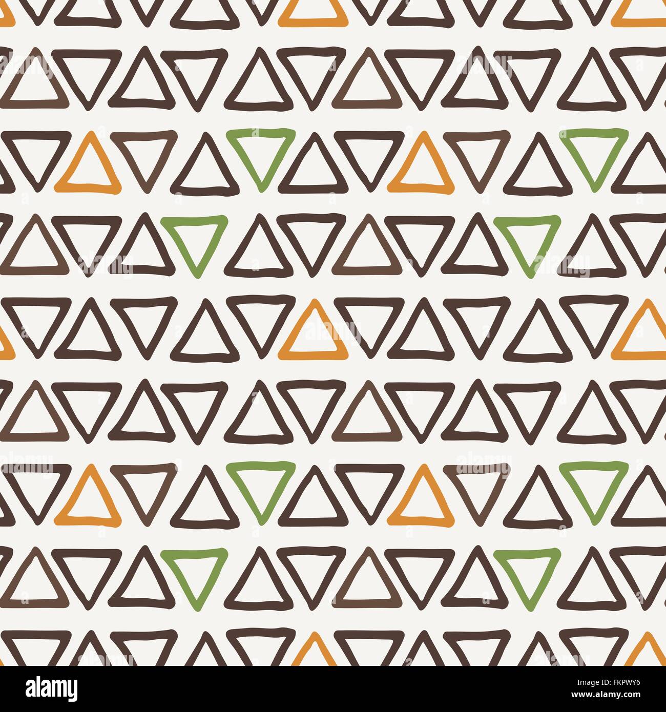Vector seamless texture of hand-painted triangles Stock Vector Image ...