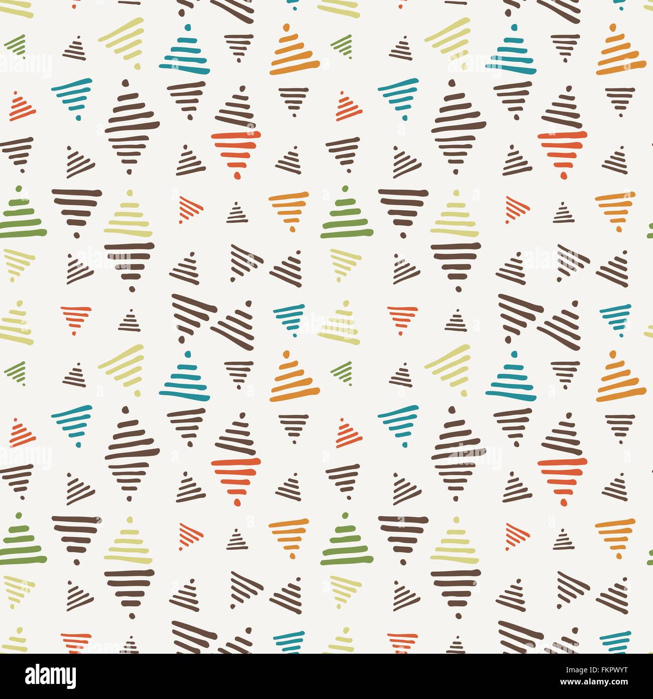 Vector seamless texture of hand-painted triangles Stock Vector Image ...