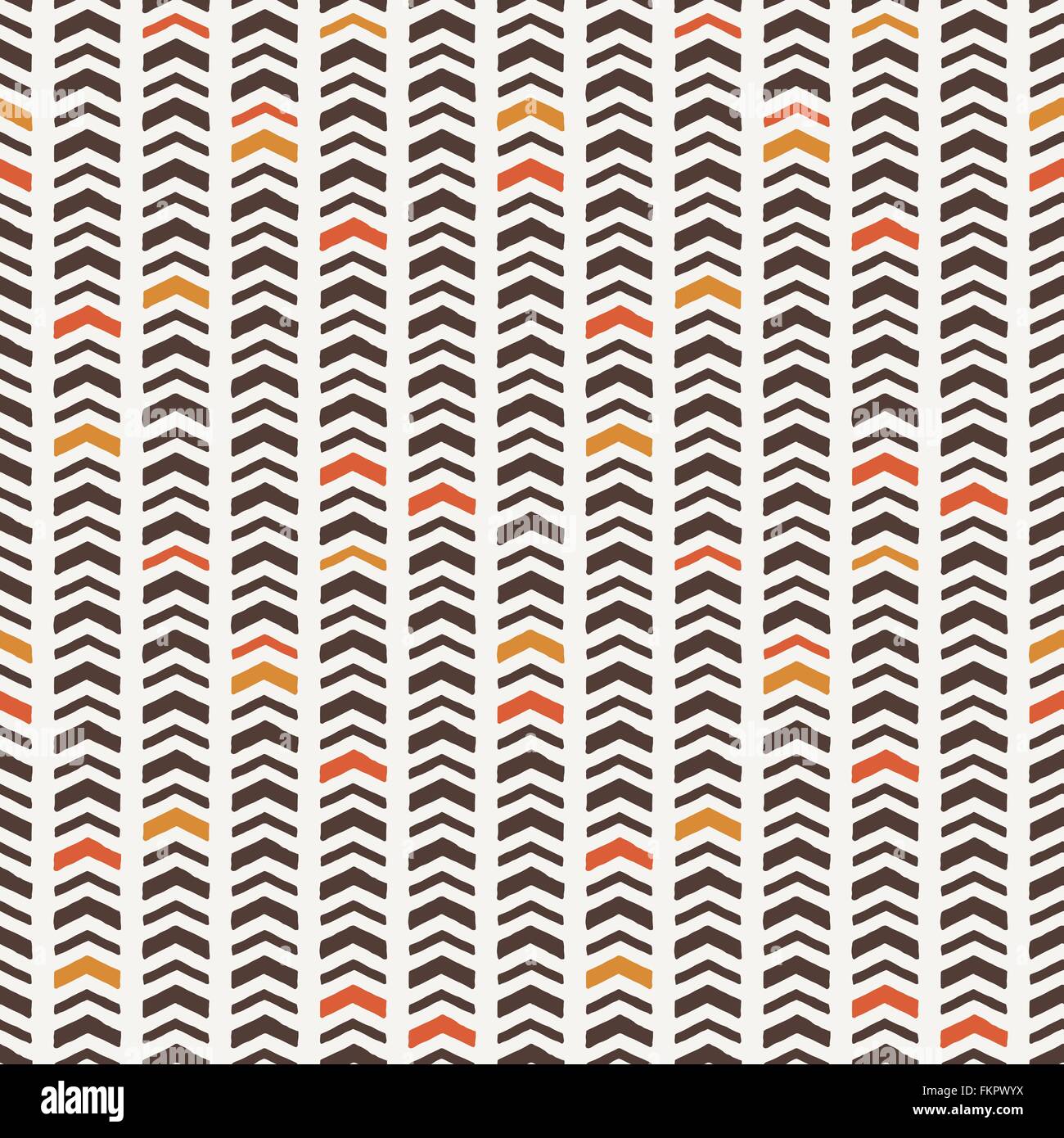 Vector seamless texture of hand-drawn arrows or chevrons Stock Vector ...