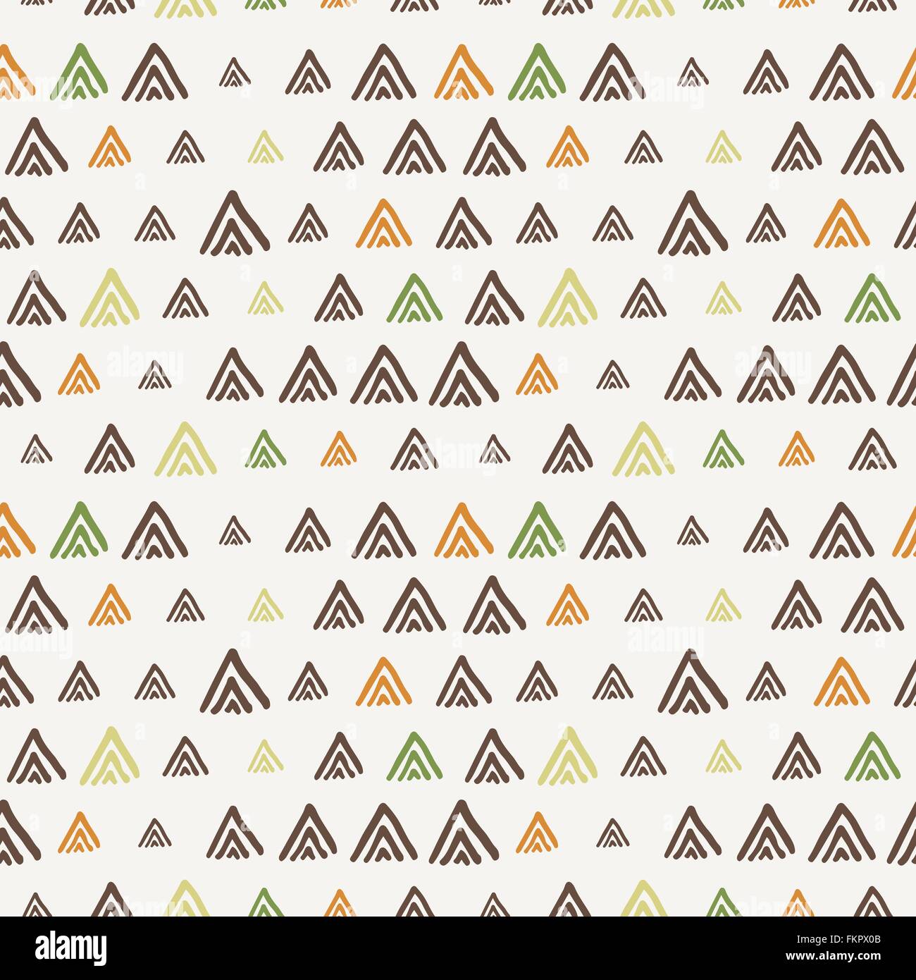Vector seamless texture of hand-painted triangles Stock Vector Image ...