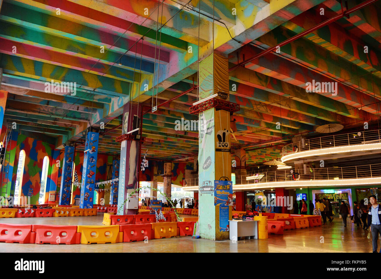 Chong, Chong, CHN. 8th Mar, 2016. A colorful house. © SIPA Asia/ZUMA ...