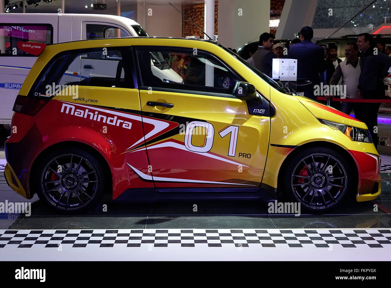 Auto Expo Exhibition, 2016, Greater NOIDA, New Delhi,Mahindra,Indian ...