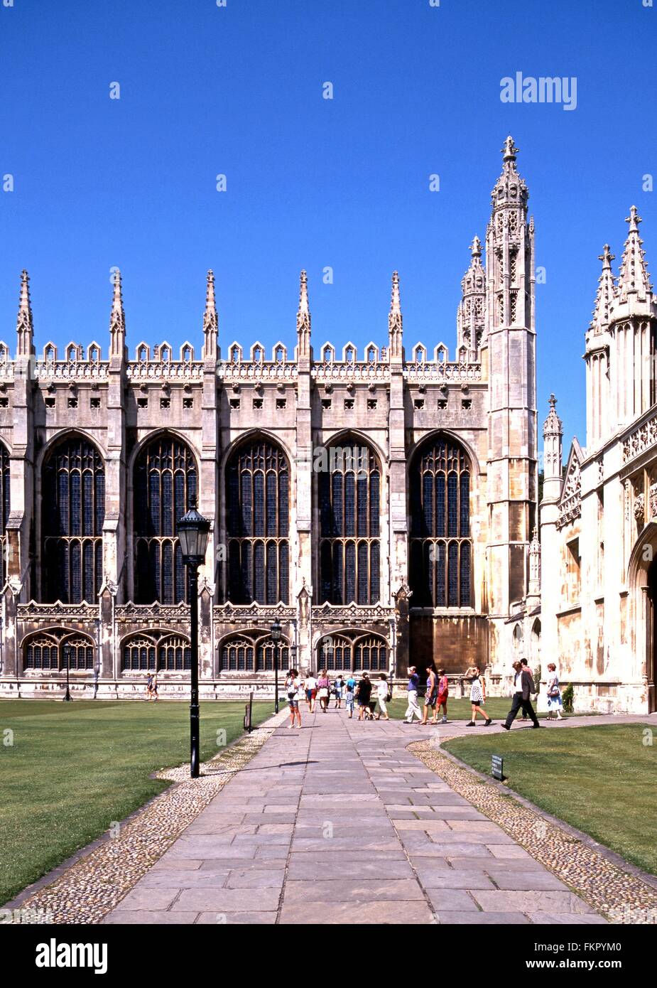 Kings college cambridge entrance gate hi-res stock photography and ...