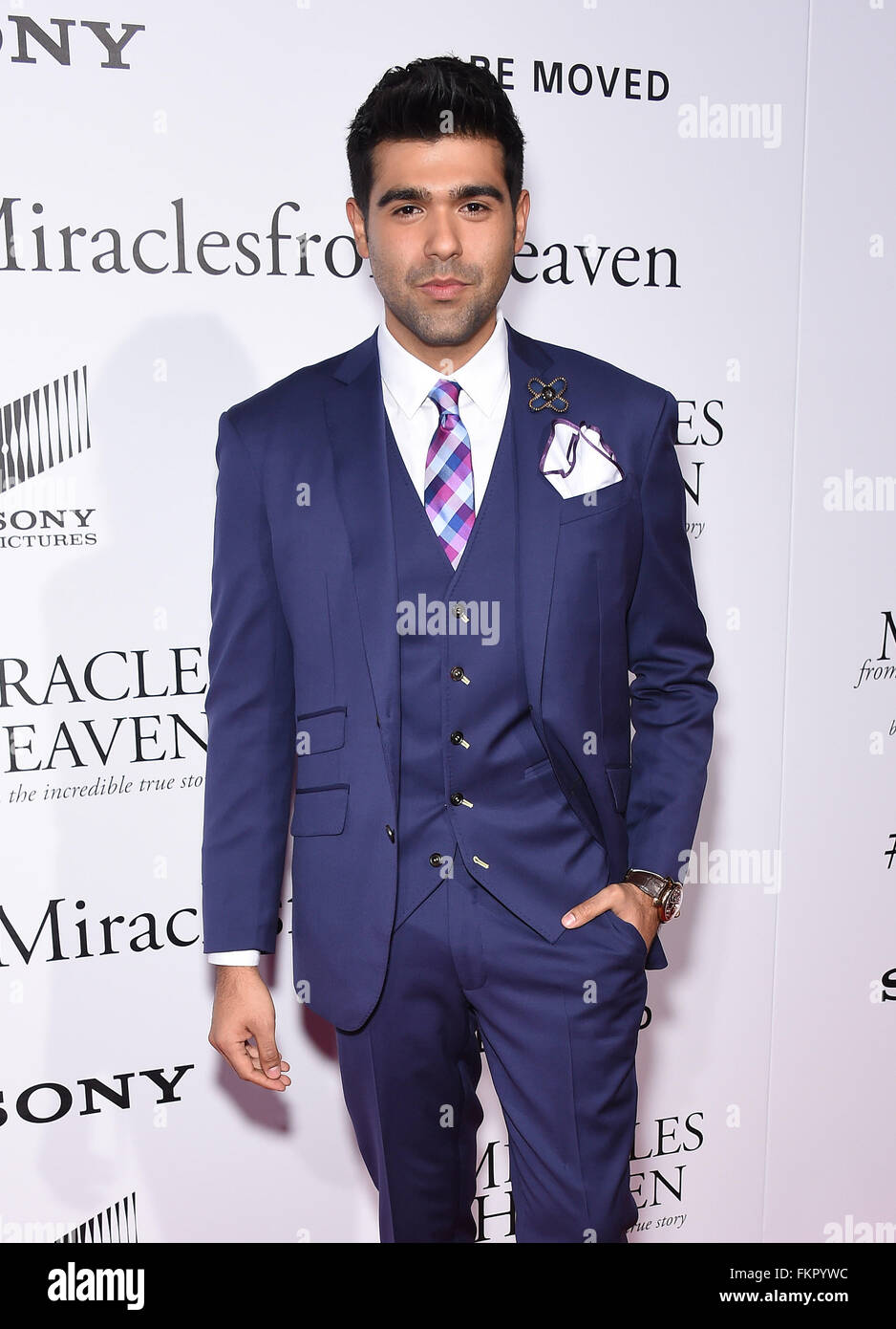 Hollywood, California, USA. 9th Mar, 2016. J.M. Longoria arrives for ...