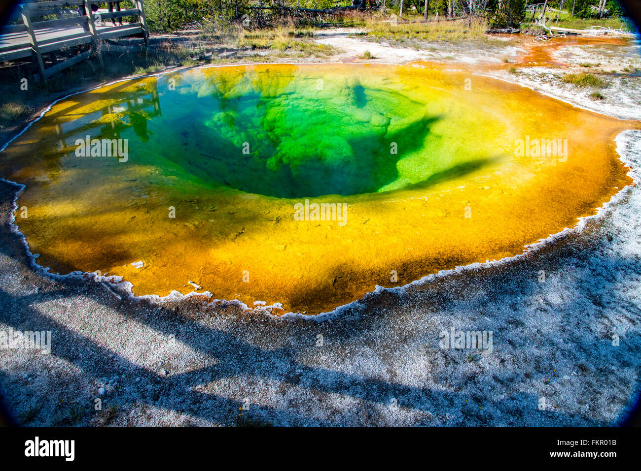 Yellow Stone national Park Morning Glory Pool Colorful hot spring ...