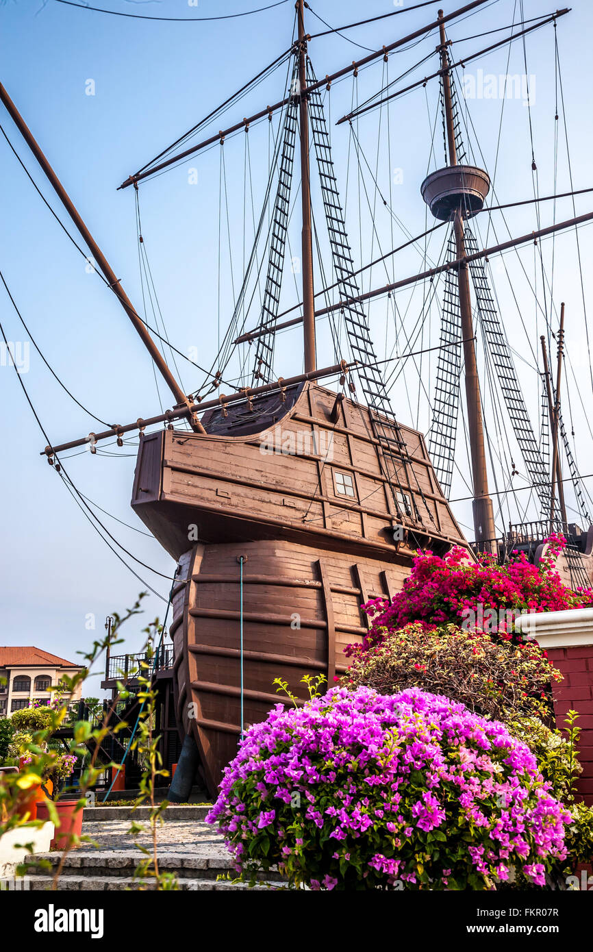 Malaysia Malacca also spelt Melaka The Malacca Maritime Museum Adrian ...
