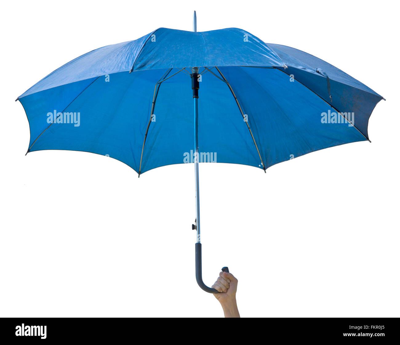 Opening an umbrella Cut Out Stock Images & Pictures - Alamy