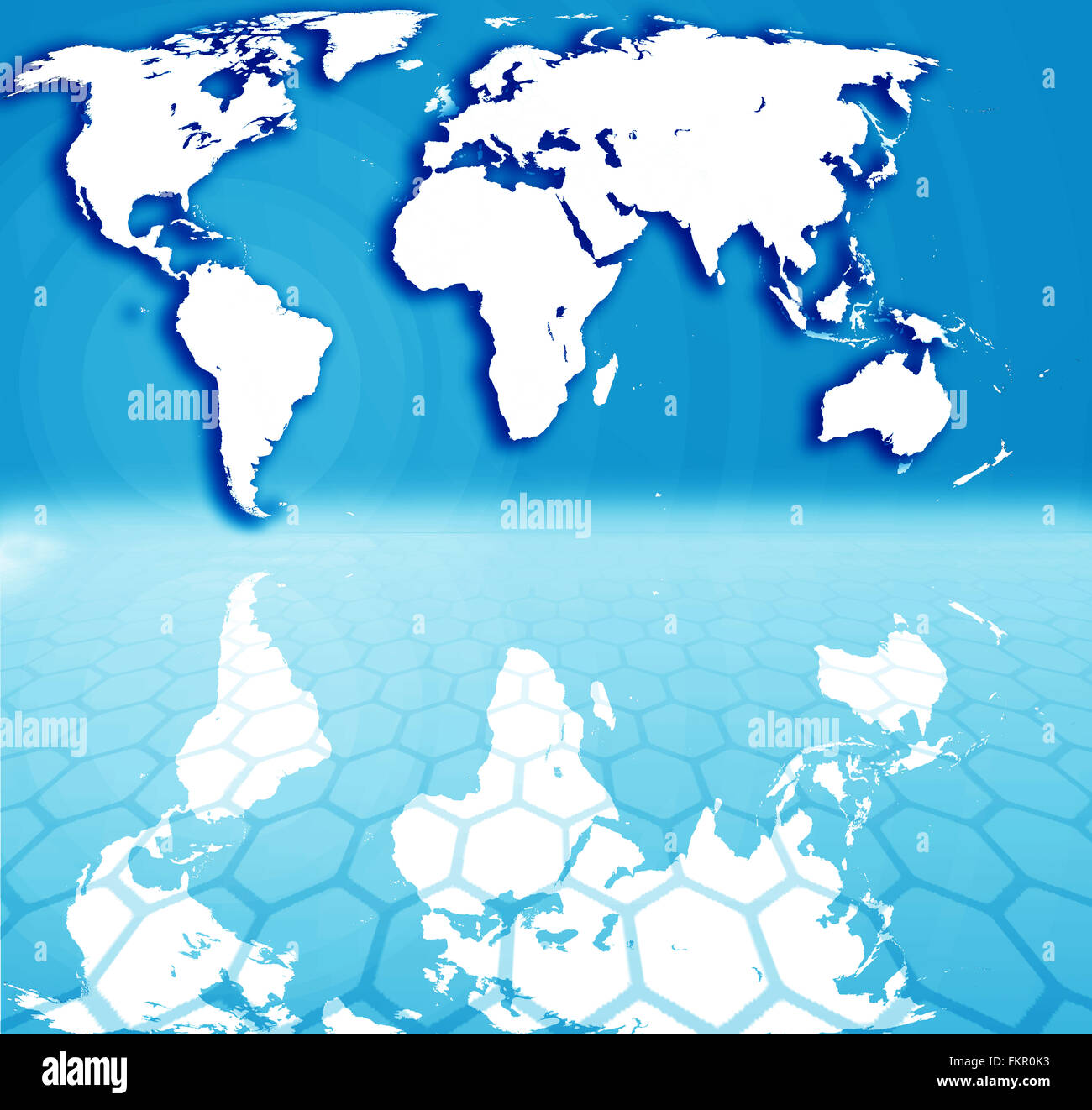 map illustration Stock Photo - Alamy