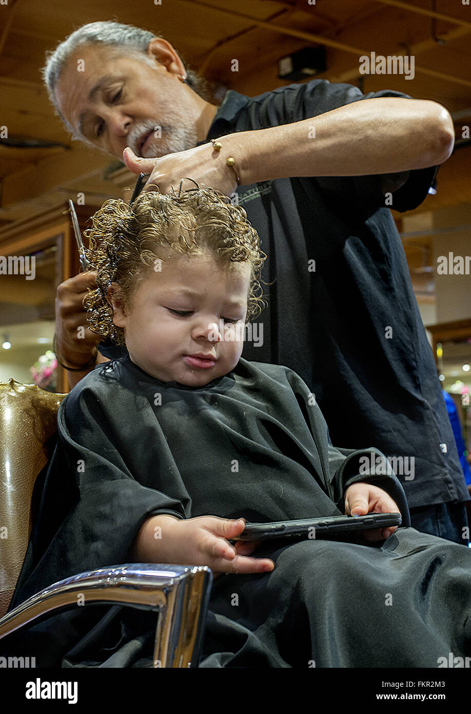 Brea, California, USA. 9th Mar, 2016. BRAXTON CHAMBERS, 18 months old ...