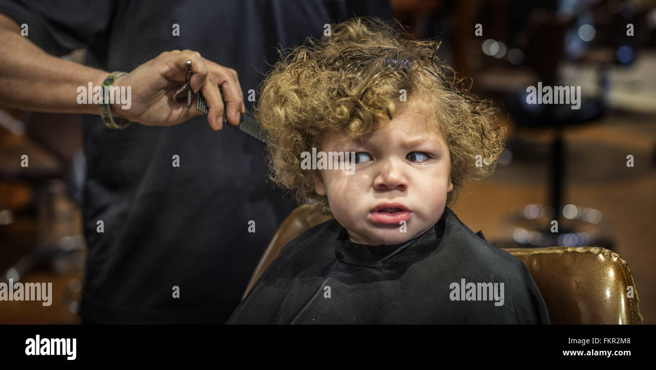 Brea, California, USA. 9th Mar, 2016. BRAXTON CHAMBERS, 18 months old ...