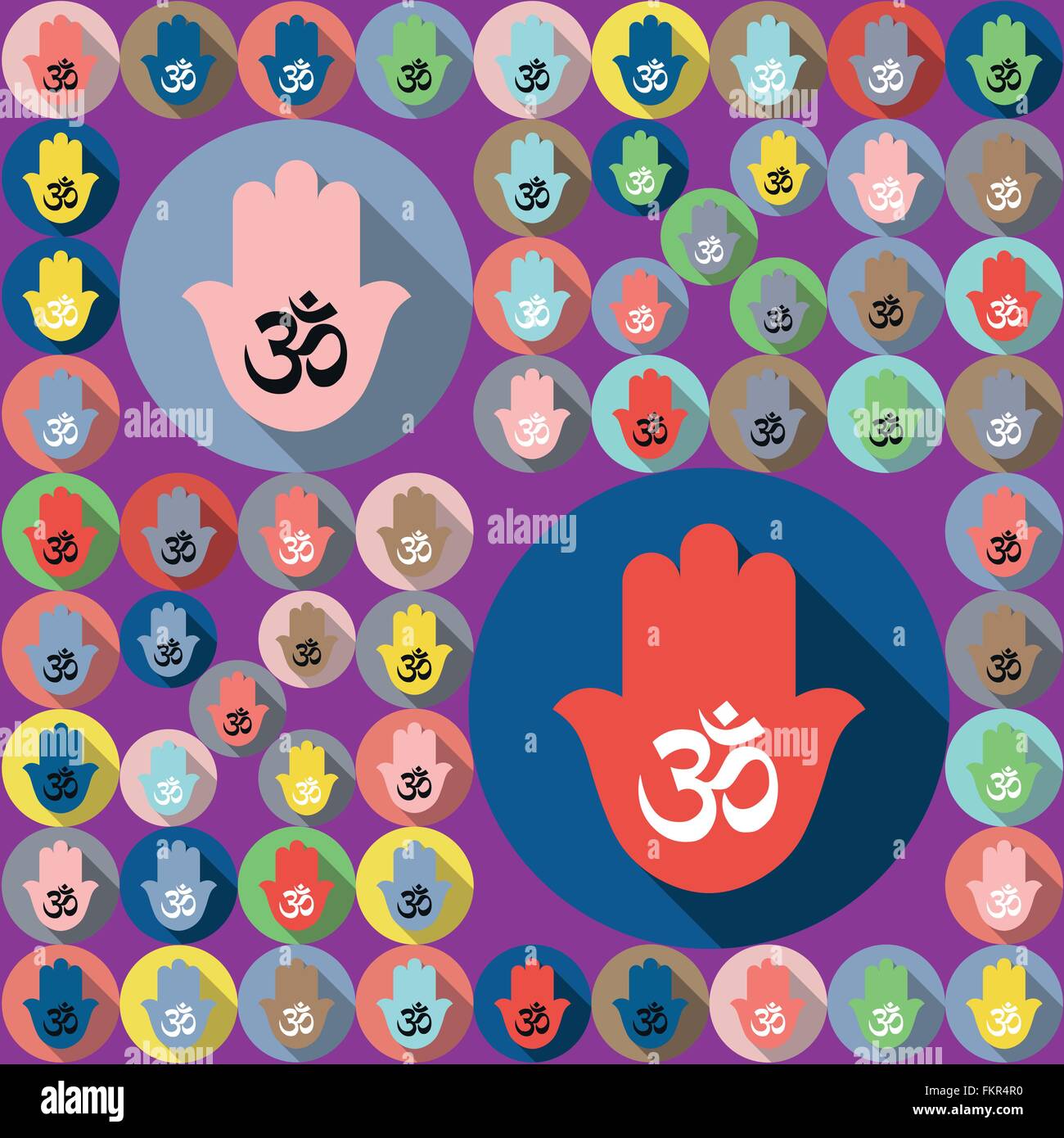 Khamsa Stock Vector Images - Alamy