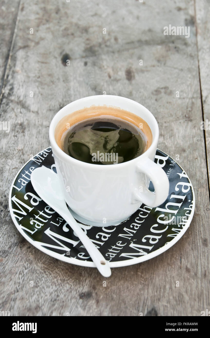 Macchiato americano hi-res stock photography and images - Alamy