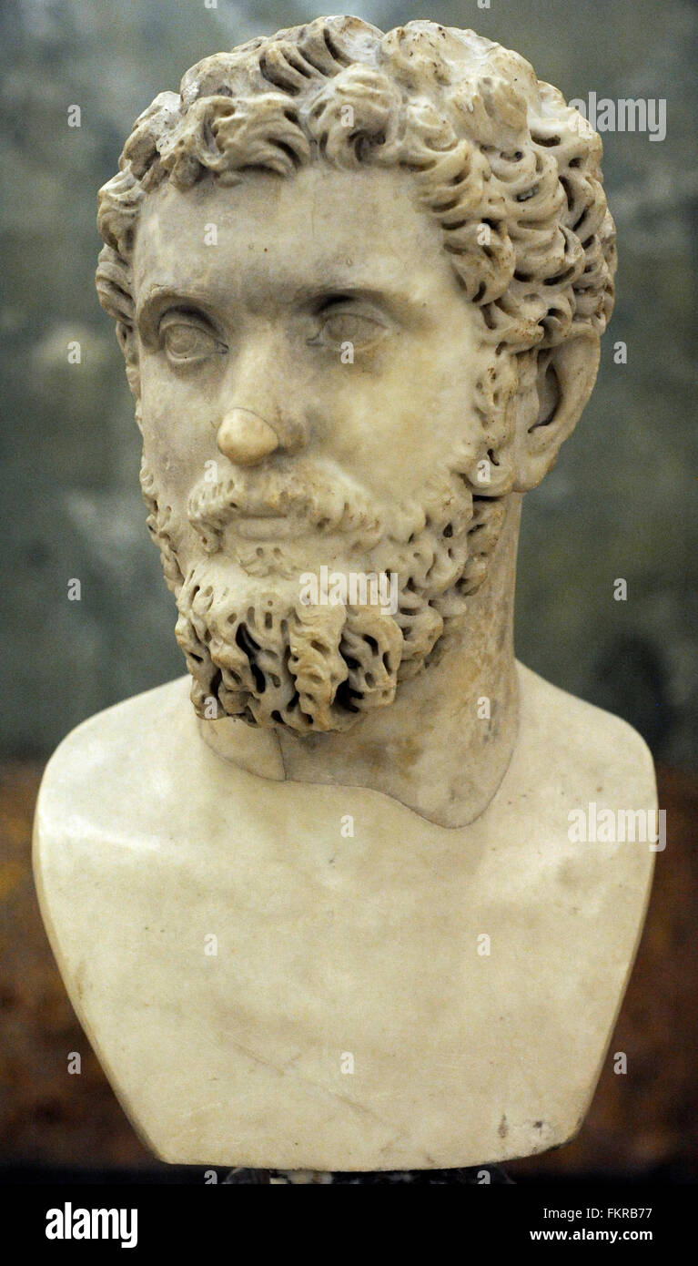 Emperor septimius severus roman marble hi-res stock photography and ...