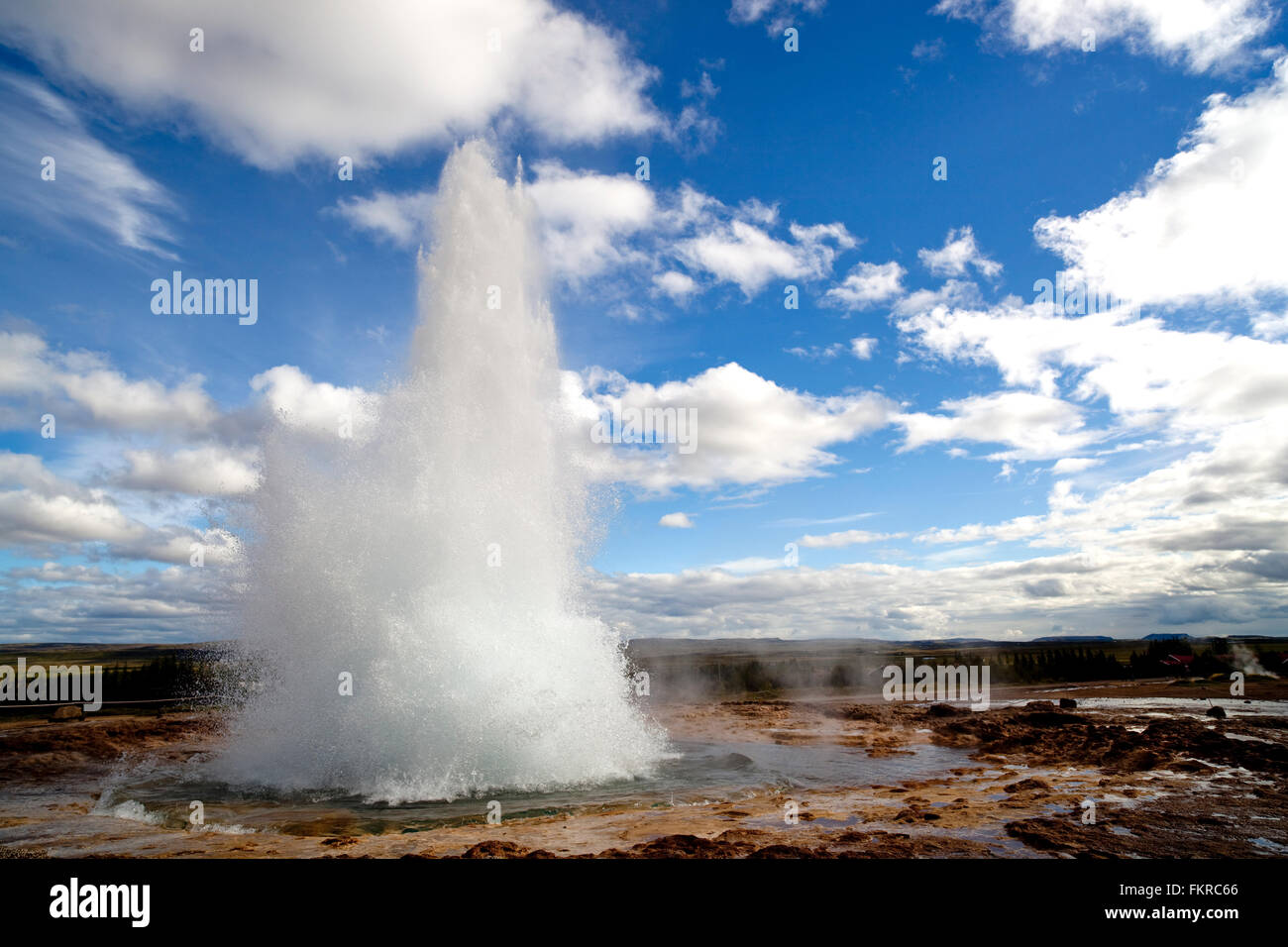 Strokkur geysir pressure bubble hi-res stock photography and images - Alamy
