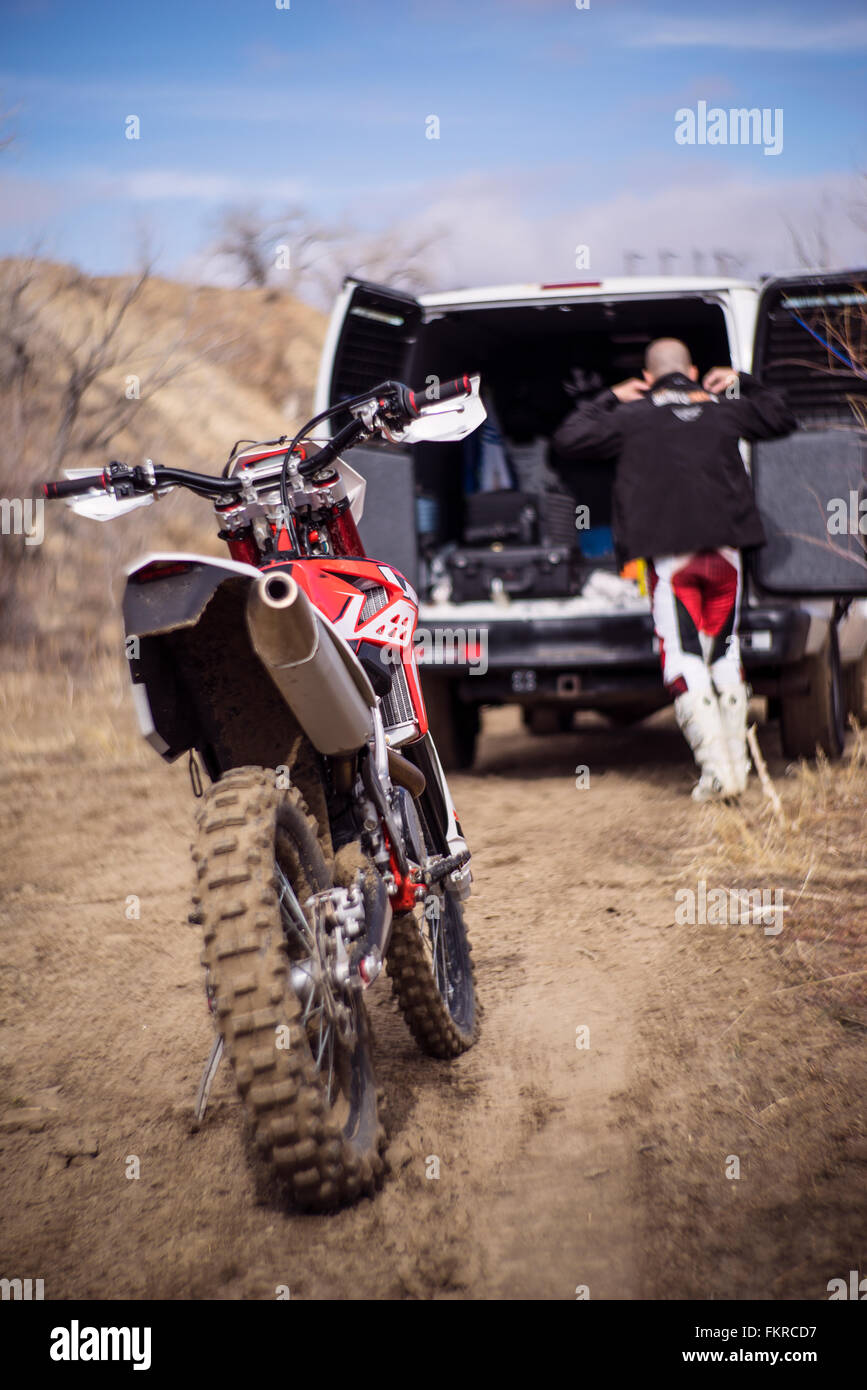 Motorcycle van hi-res stock photography and images - Alamy