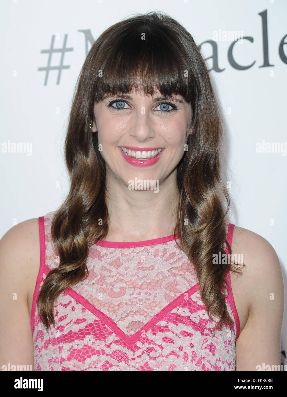 Los Angeles, CA, USA. 9th Mar, 2016. Amanda Markowitz at arrivals for ...