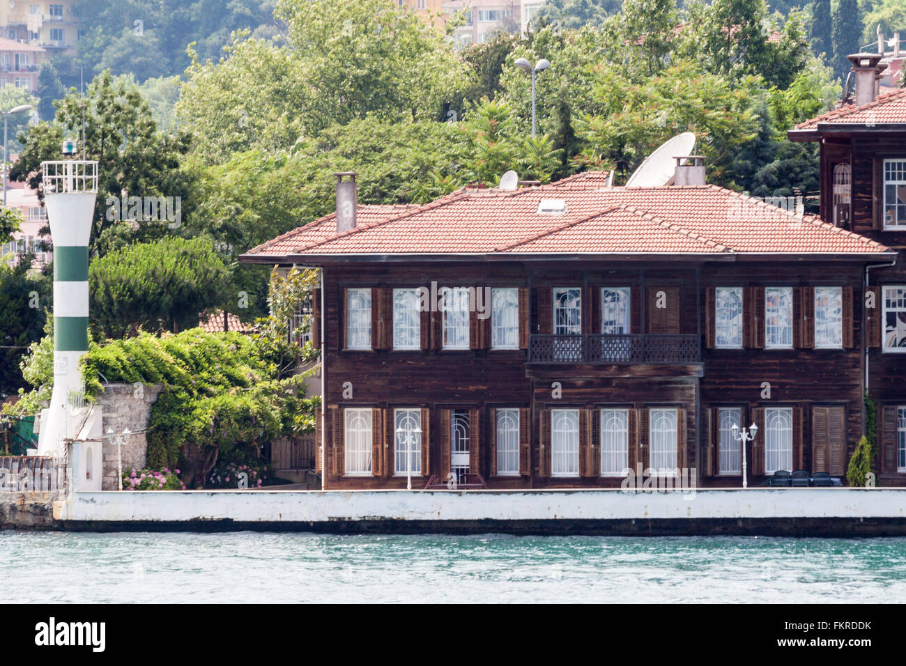 Bosphorus Istanbul Historical Buildings Stock Photo - Alamy