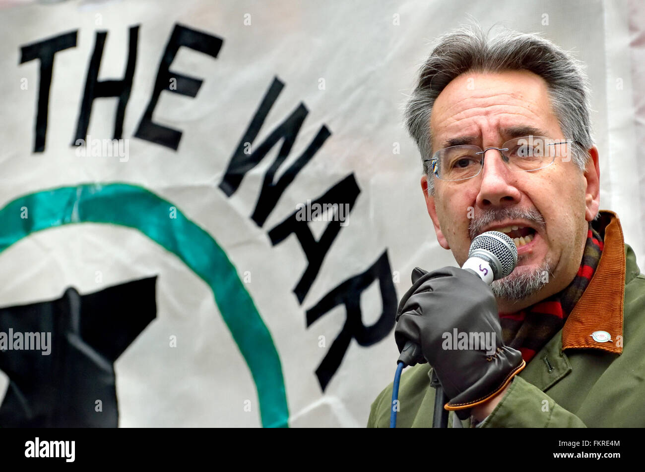 John Rees - People's Assembly and Stop The War coalition - speaking at ...