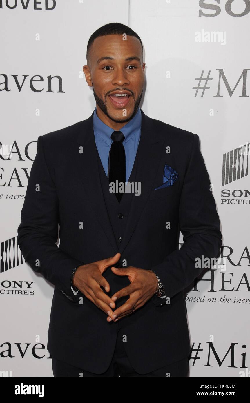 Los Angeles, CA, USA. 9th Mar, 2016. Devon Franklin at arrivals for ...