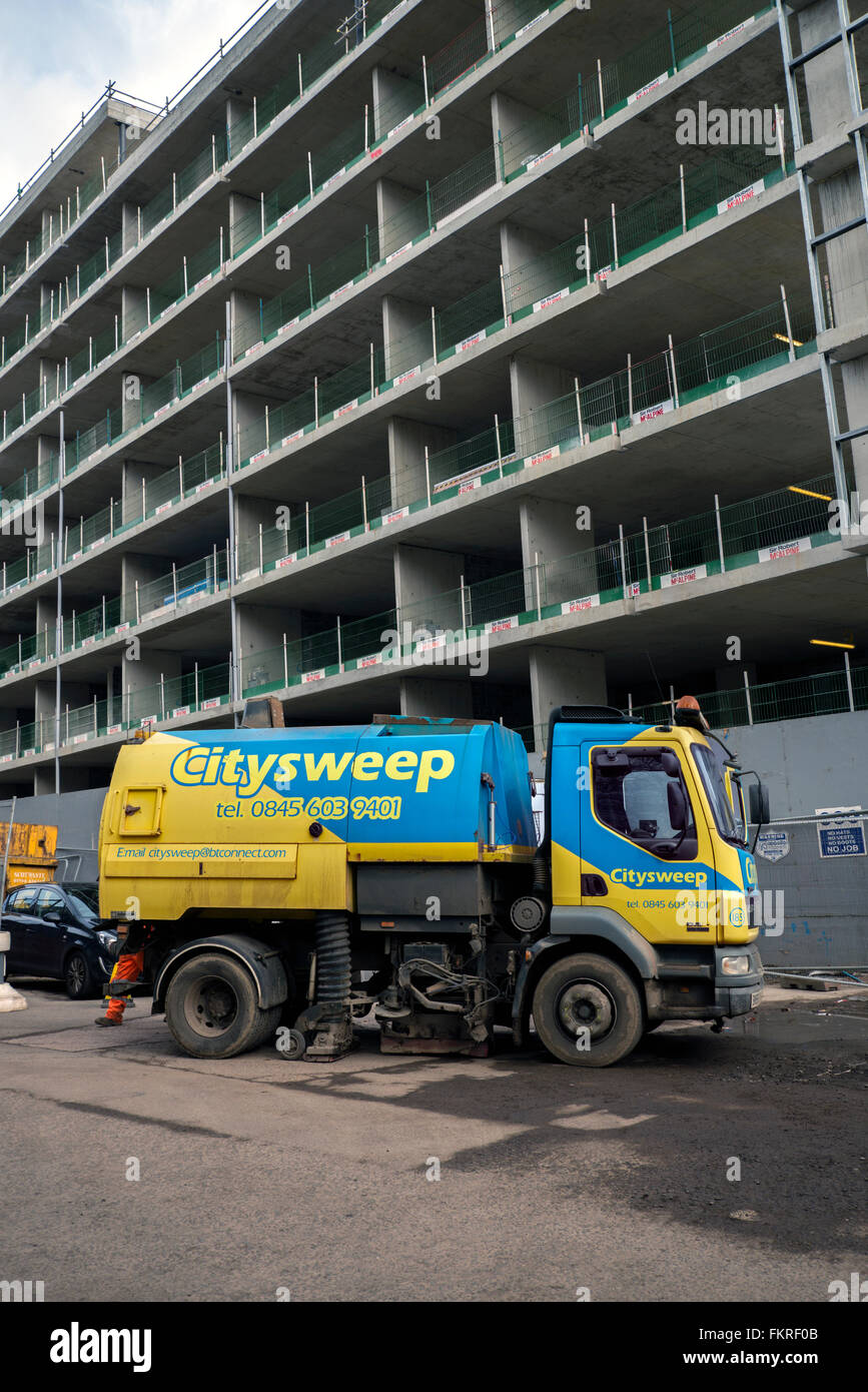 Citysweep, a road sweeper belonging to the NWH Group Stock Photo - Alamy