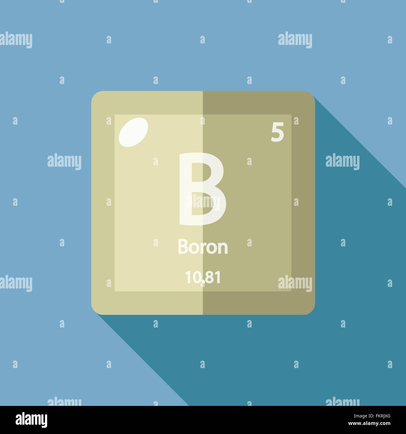 Chemical element Boron Flat Stock Vector Image & Art - Alamy