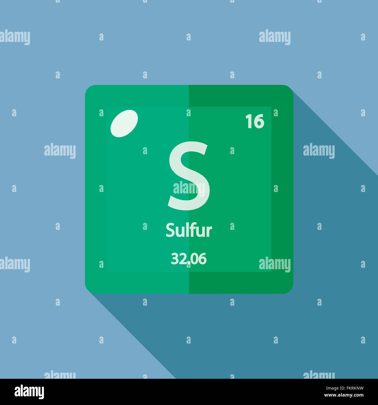 Chemical element Sulfur Flat Stock Vector Image & Art - Alamy