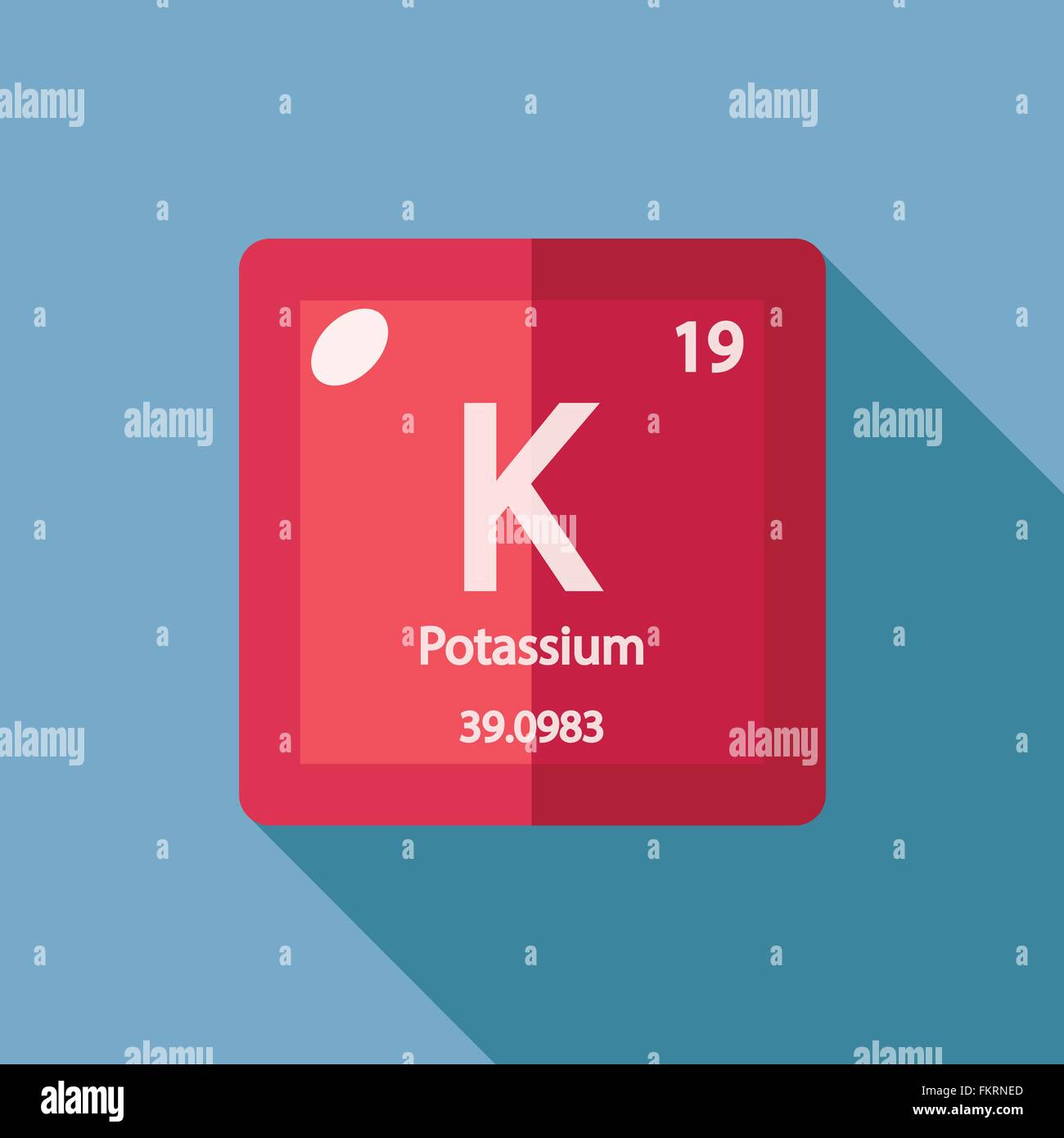 Potassium chemical element periodic table hi-res stock photography and ...